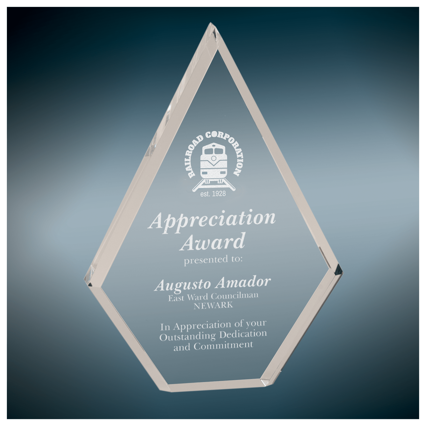 Acrylics Awards – Reading Trophy & Shirt